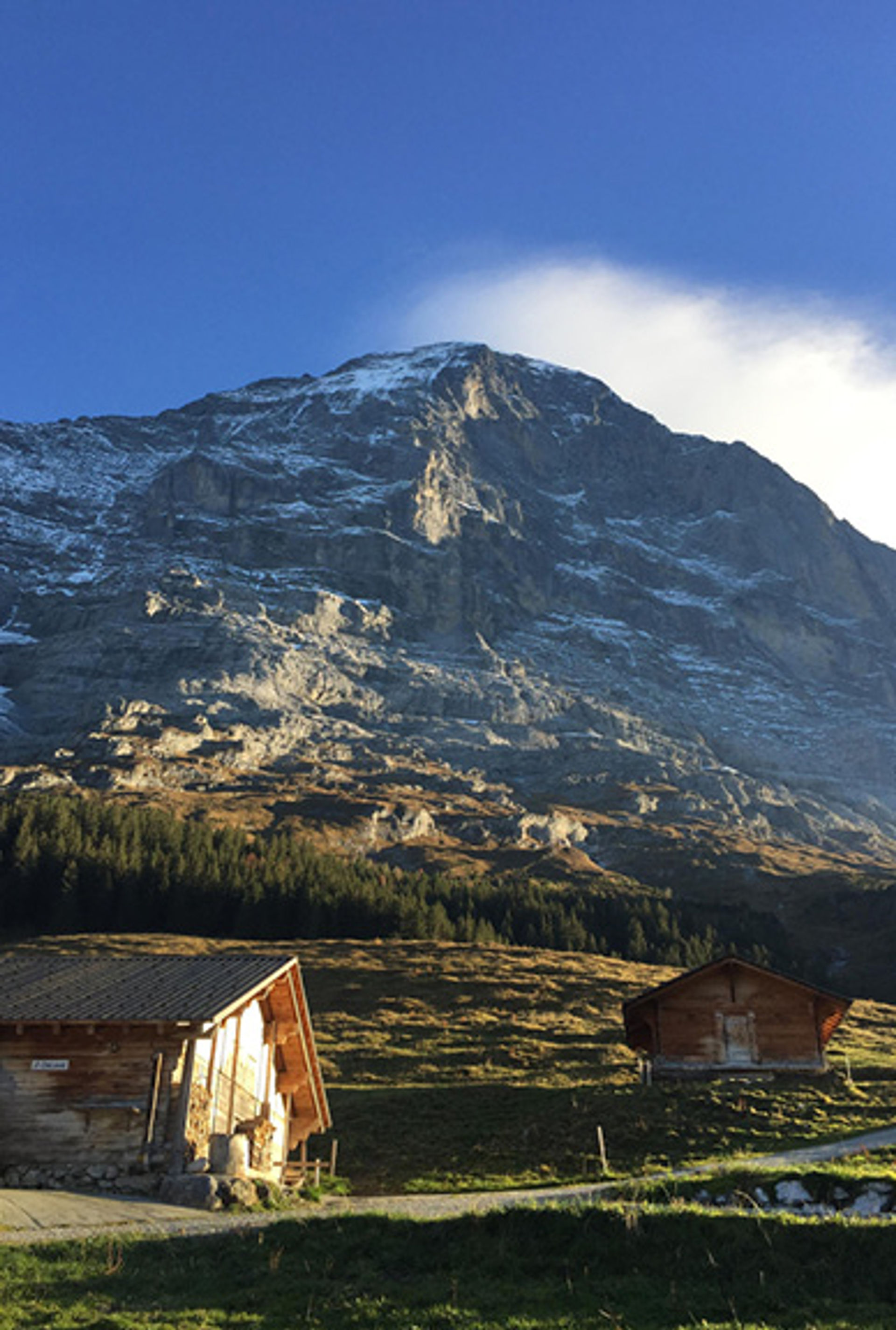 Face To Face With The Mystical Eiger Mountain In Switzerland
