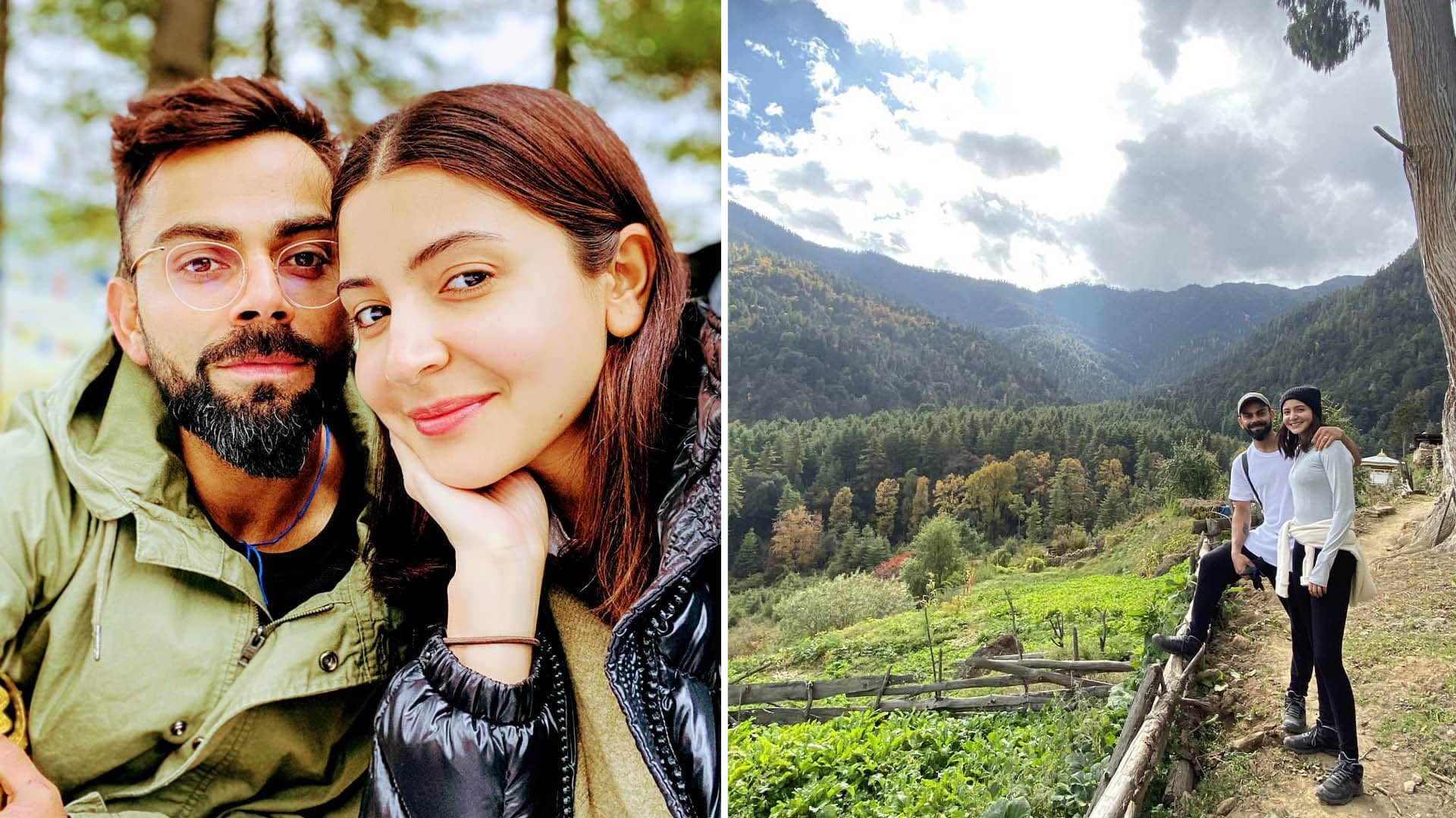 #TravelGoals:Virat Kohli And Anushka Sharma Are Holidaying In The Hima