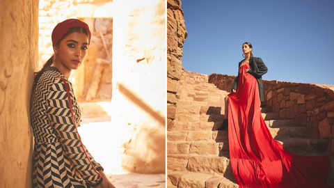 Pooja Hegde Discovers The Secret Of Arabia On A Shoot For T+L In AIUIa