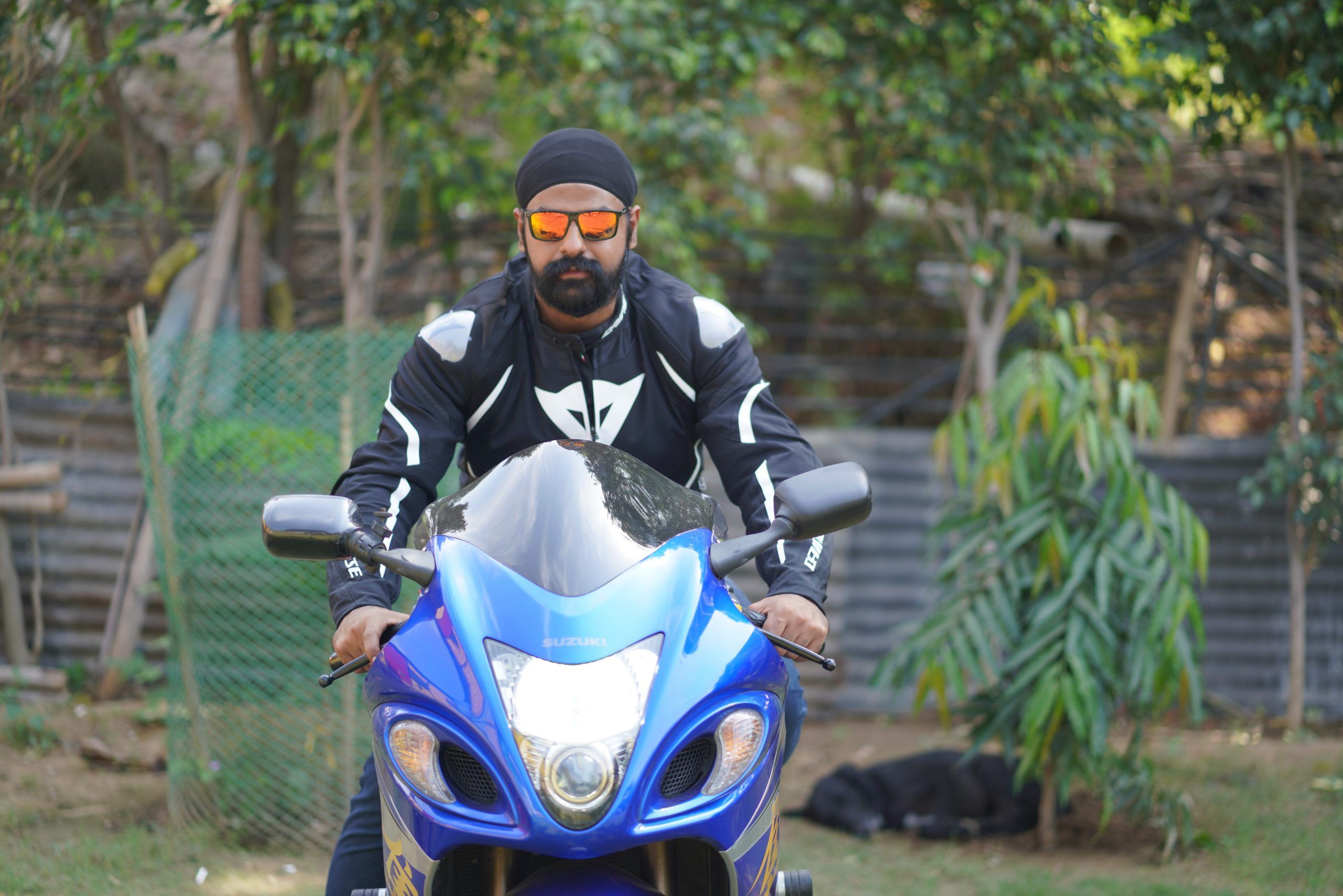 Meet Jasminder Singh -- The First Person To Take A Hayabusa Across The