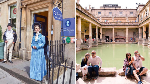Visit Bath In The UK For Its Therapeutic Hot Waters & Sites Inspired B