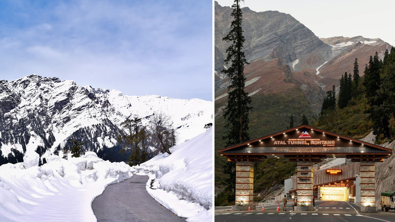 Here's Why The North Gate Of Atal Tunnel Has Become So Popular Among