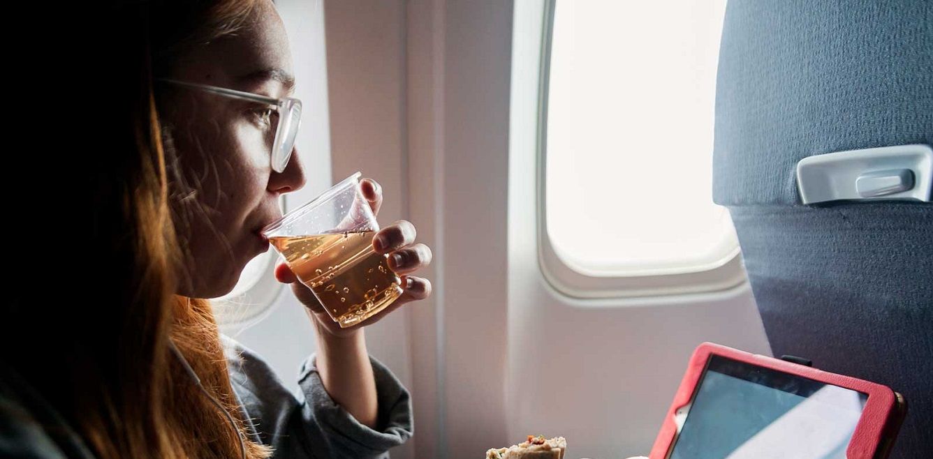 Why You Should Always Order Ginger Ale On A Flight