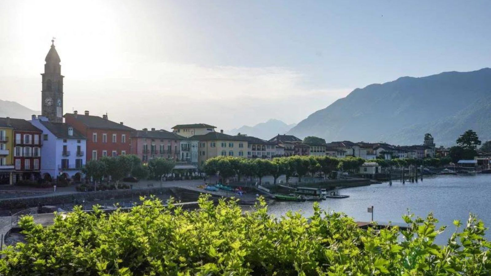 This Charming Lakeside Town Is Switzerland's Mediterranean-Like Escape