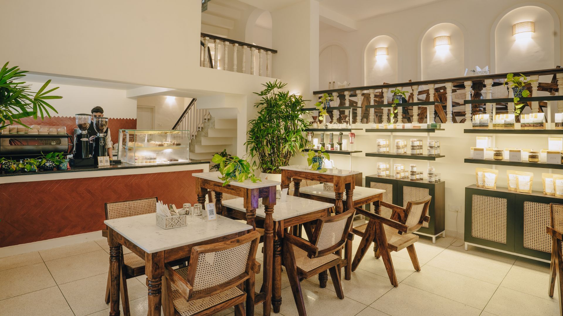 Sip On Coffee By A Stepwell At Roastery Coffee House In Jaipur