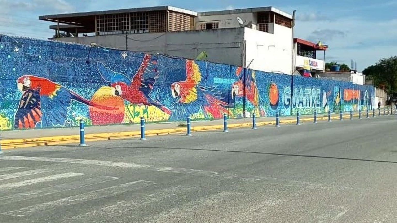 In Venezuela, Recycled Bottle Caps Are Used To Create Gigantic Frescos