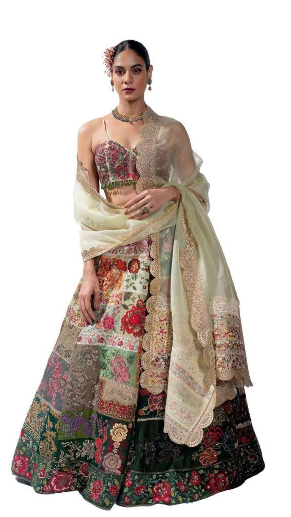 Couturier Varun Bahl Gets Helps Pick A Sustainable Bride Ensemble