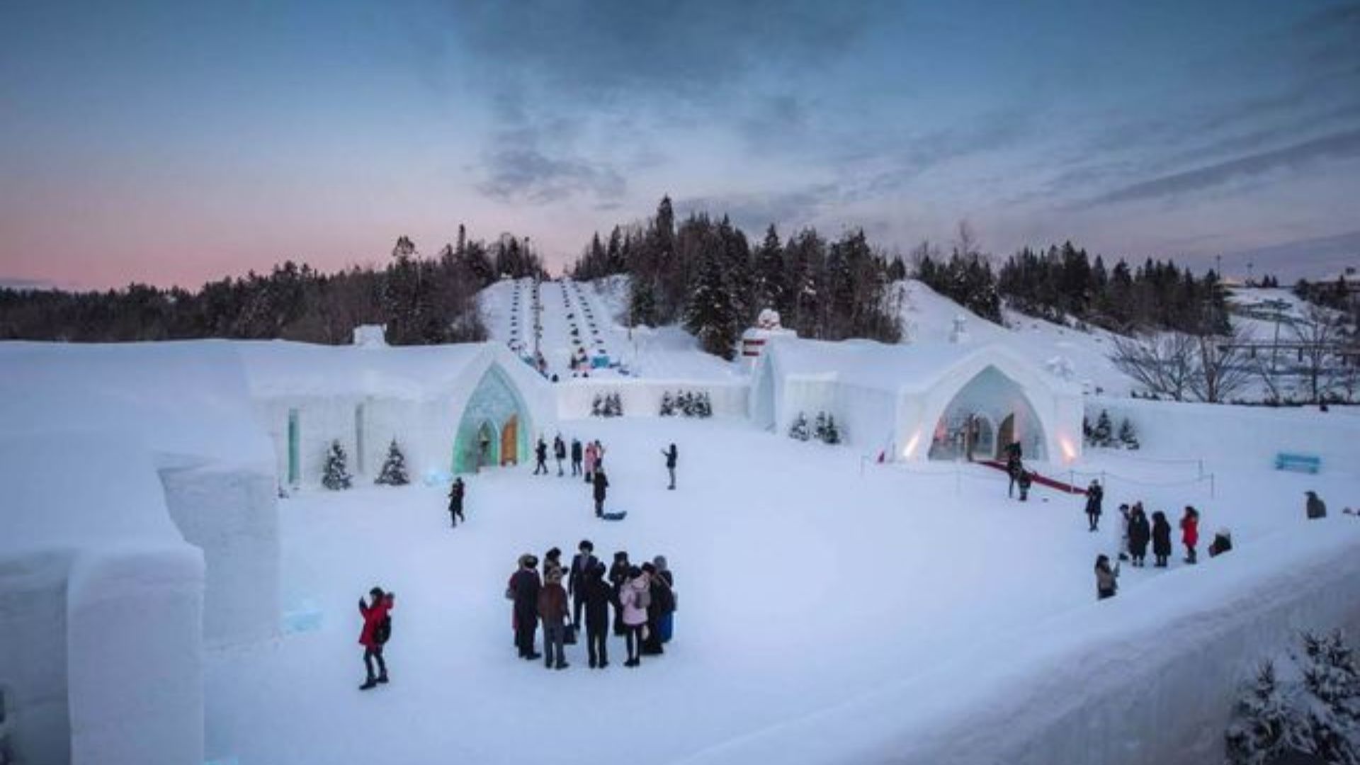 The Only Ice Hotel In North America Just Opened For The Season