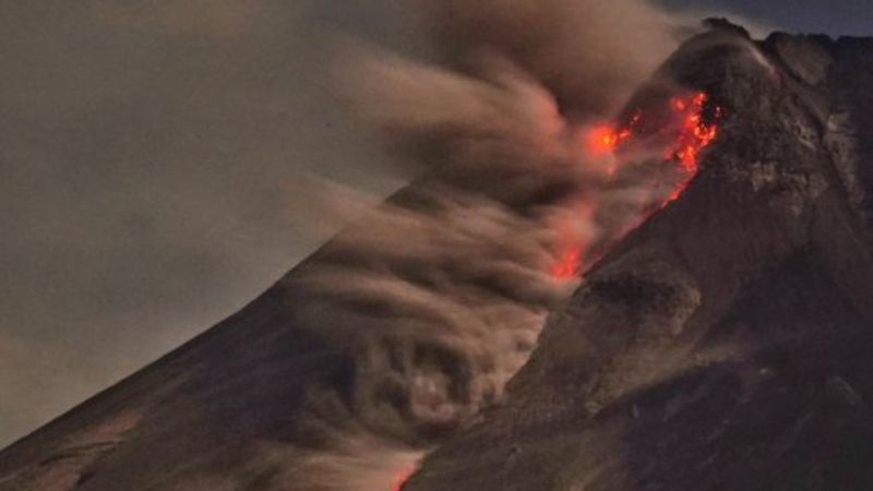 Mount Merapi's Eruption Halts Tourism