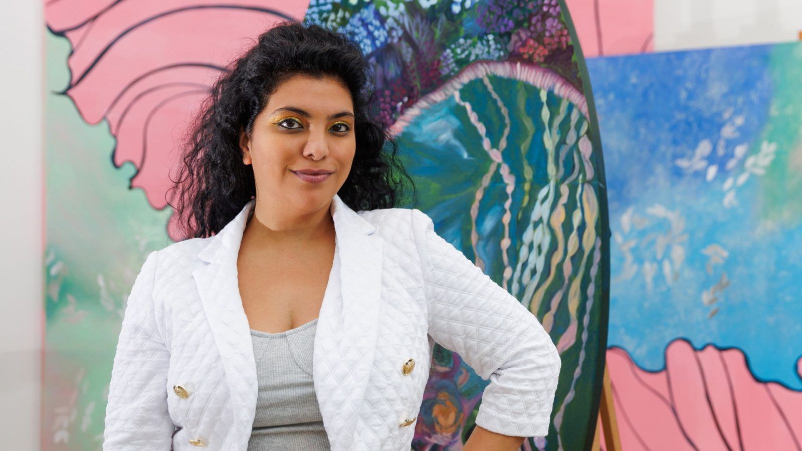 Artist Janavi Mahimtura Folmsbee Talks About Marine Conservation & Art