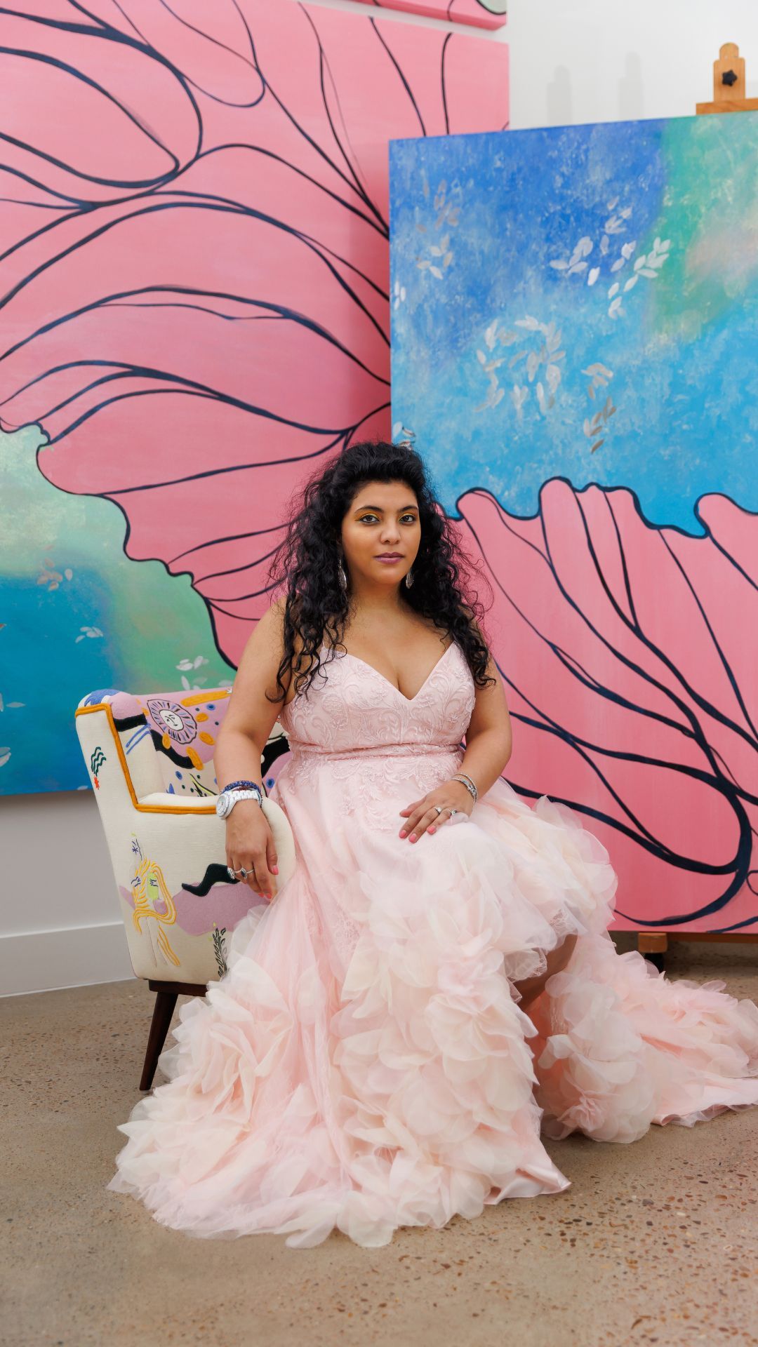 Artist Janavi Mahimtura Folmsbee Talks About Marine Conservation & Art