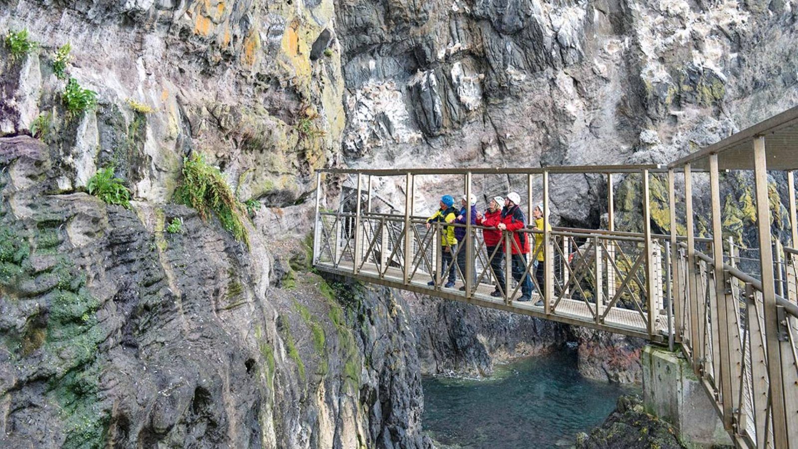 Unveiling The Astonishing Beauty Of The Gobbins Cliff Path In Ireland