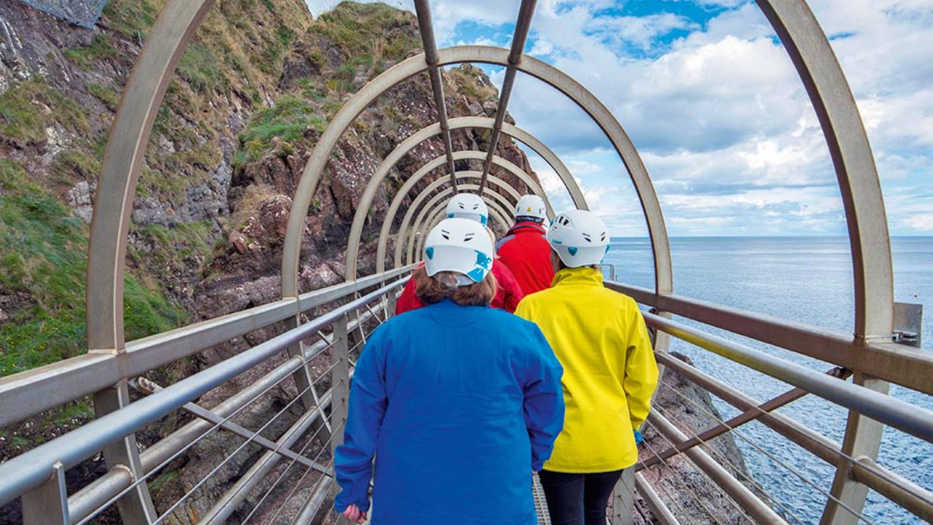 Unveiling The Astonishing Beauty Of The Gobbins Cliff Path In Ireland