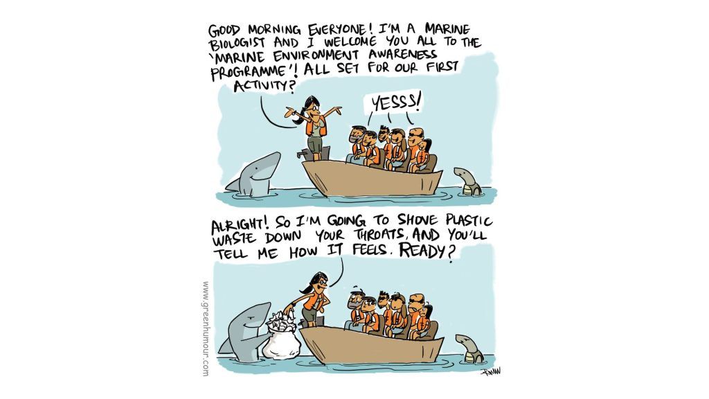 Rohan Chakravarty, A Cartoonist, Draws Attention To The Environment