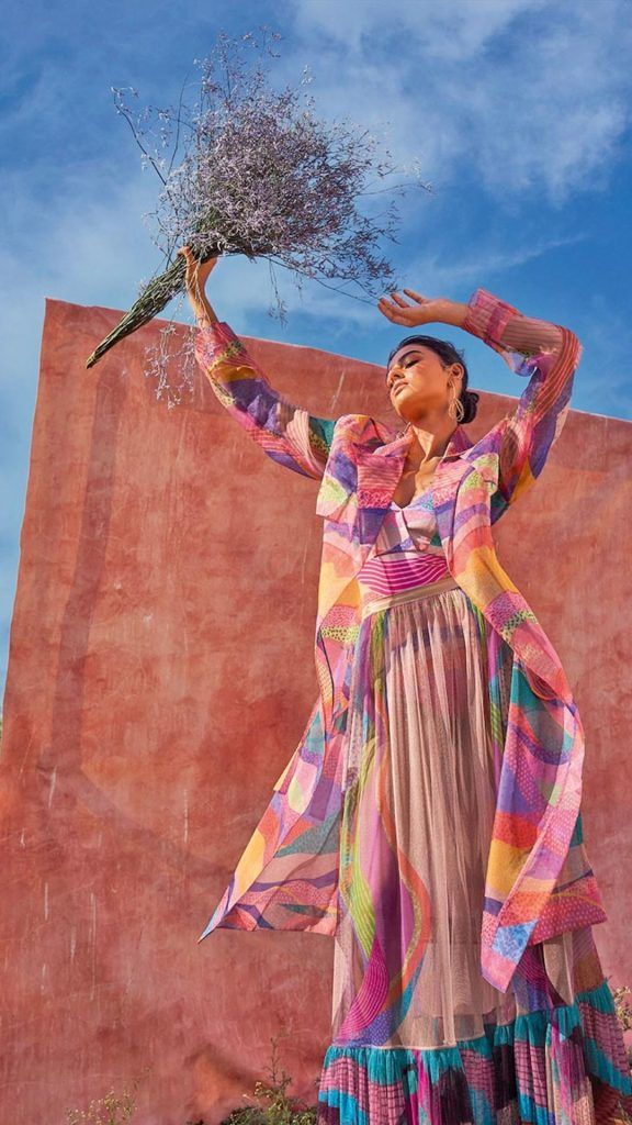 Colours And Cultures With Fashion Designer Duo Pankaj And Nidhi