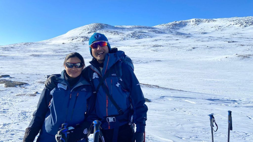 Meet The Couple Who Trekked To Arctic For Mental Health Awareness