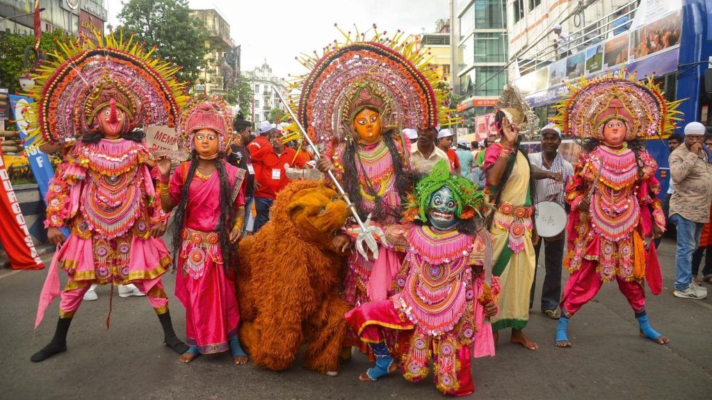 Through The Lens: Durga Puja Celebrations In Kolkata
