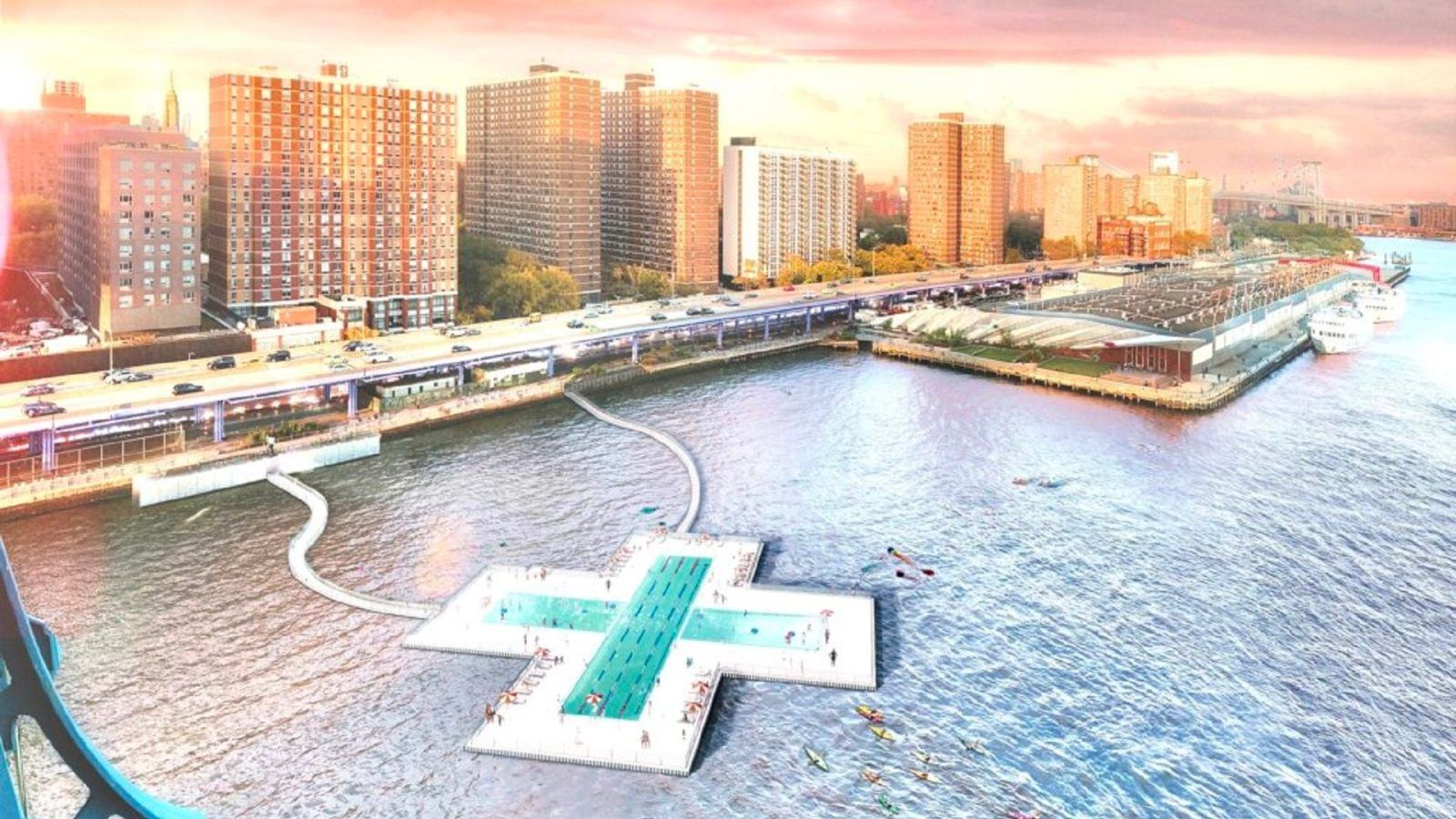 Pool+: Floating Pool In NYC All Set To Transform River Recreation