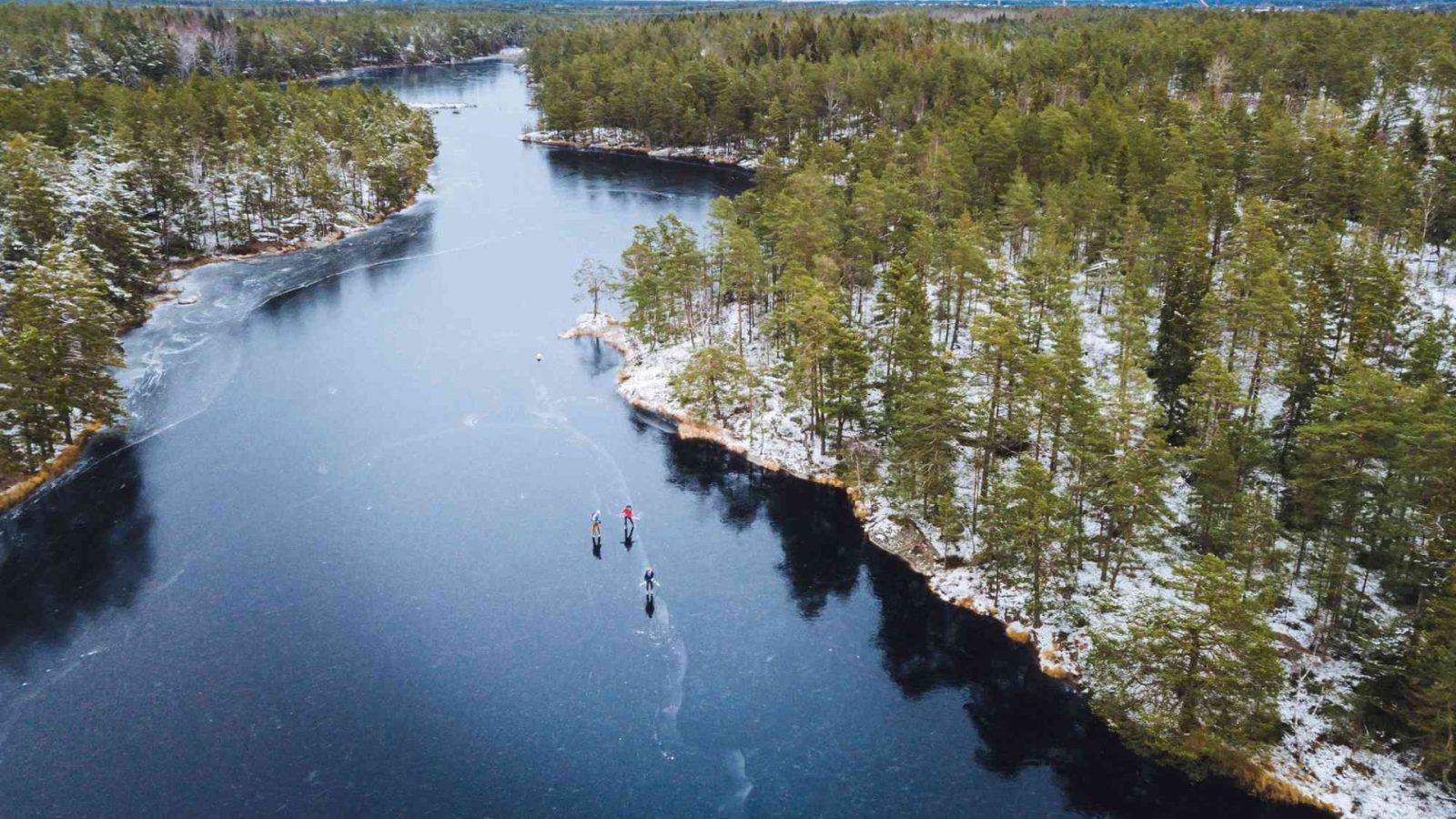 Wild Ice Skating Is The Best Way To Experience Sweden In Winter
