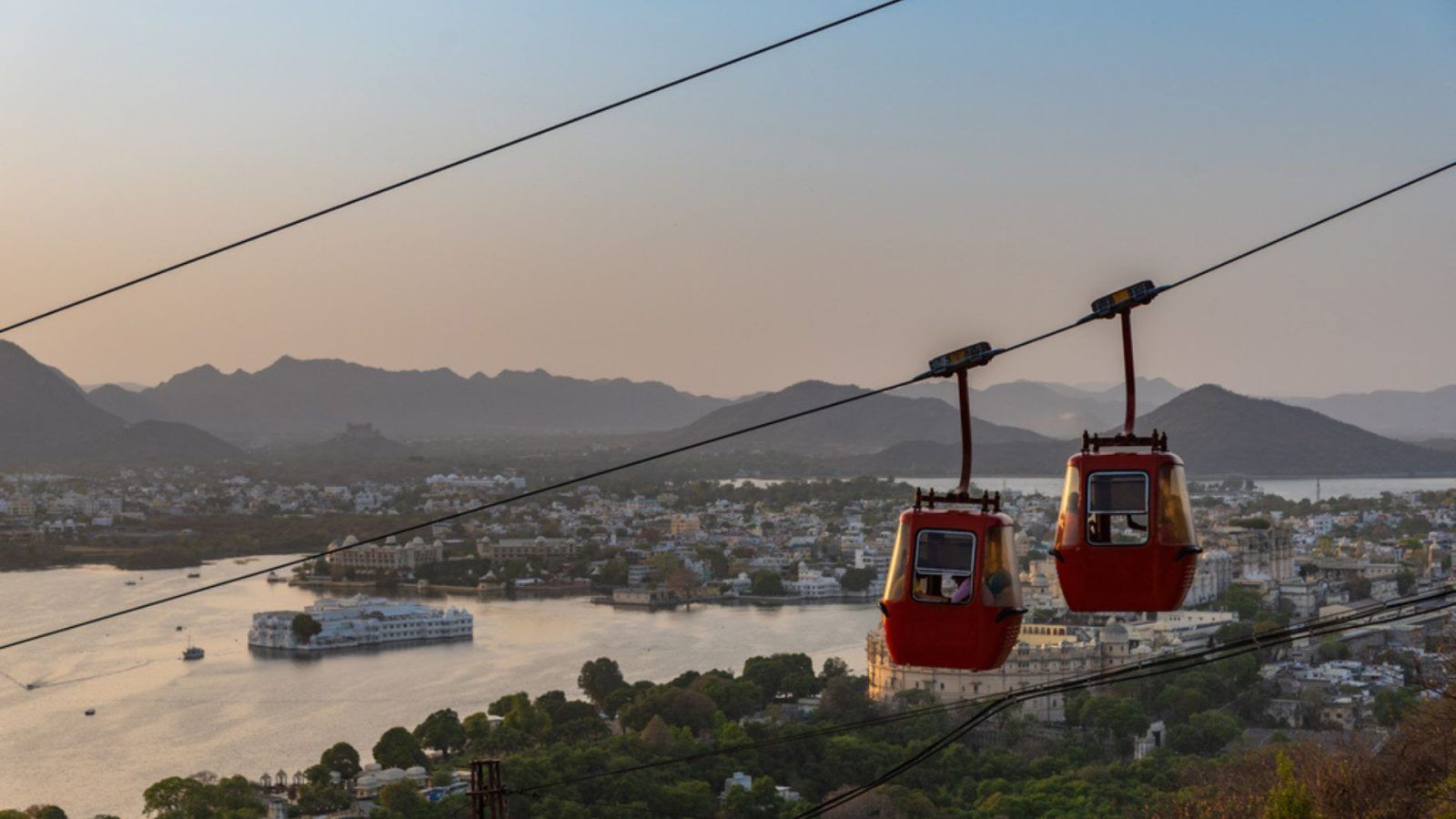 New Udaipur Ropeway Gives Scenic Access To Neemach Mata Mandir