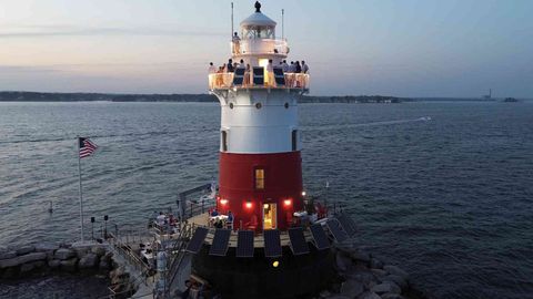 What It's Like To Spend A Night At This Offshore Connecticut Lighthouse