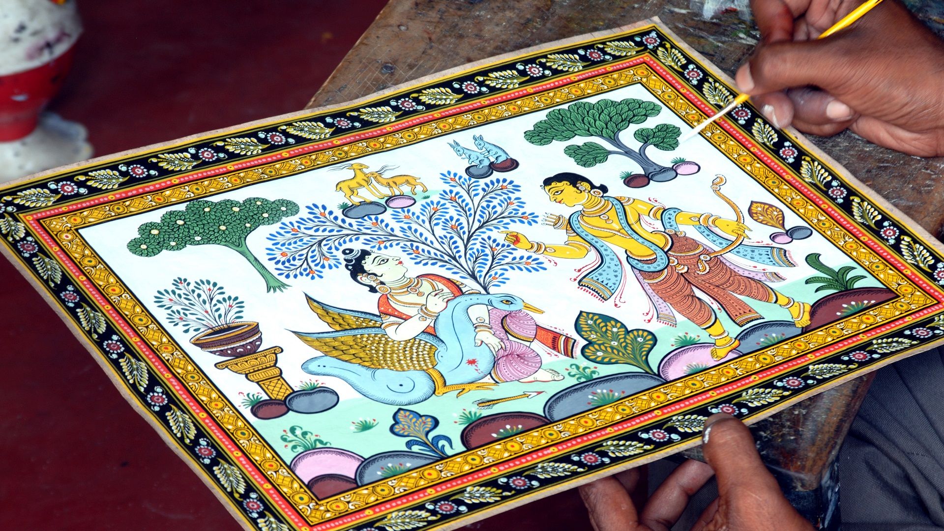 Raghurajpur Artists' Village (Puri): With a Visual Storyteller Artisans ...
