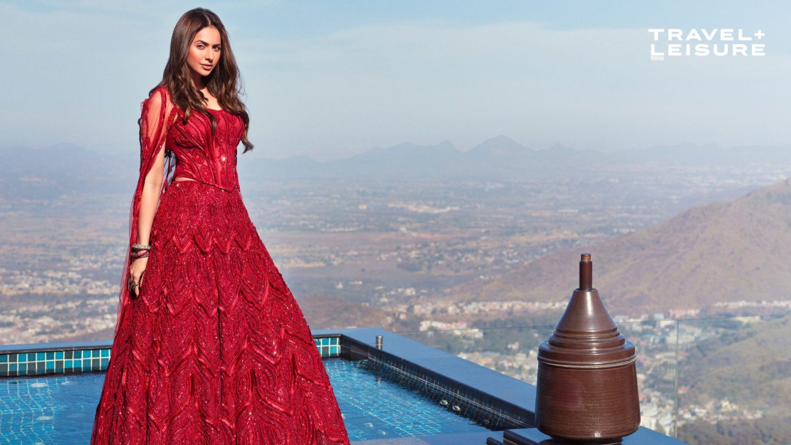 Rakul Preet Singh Celebrates Life At Moksha Himalaya Spa Resort