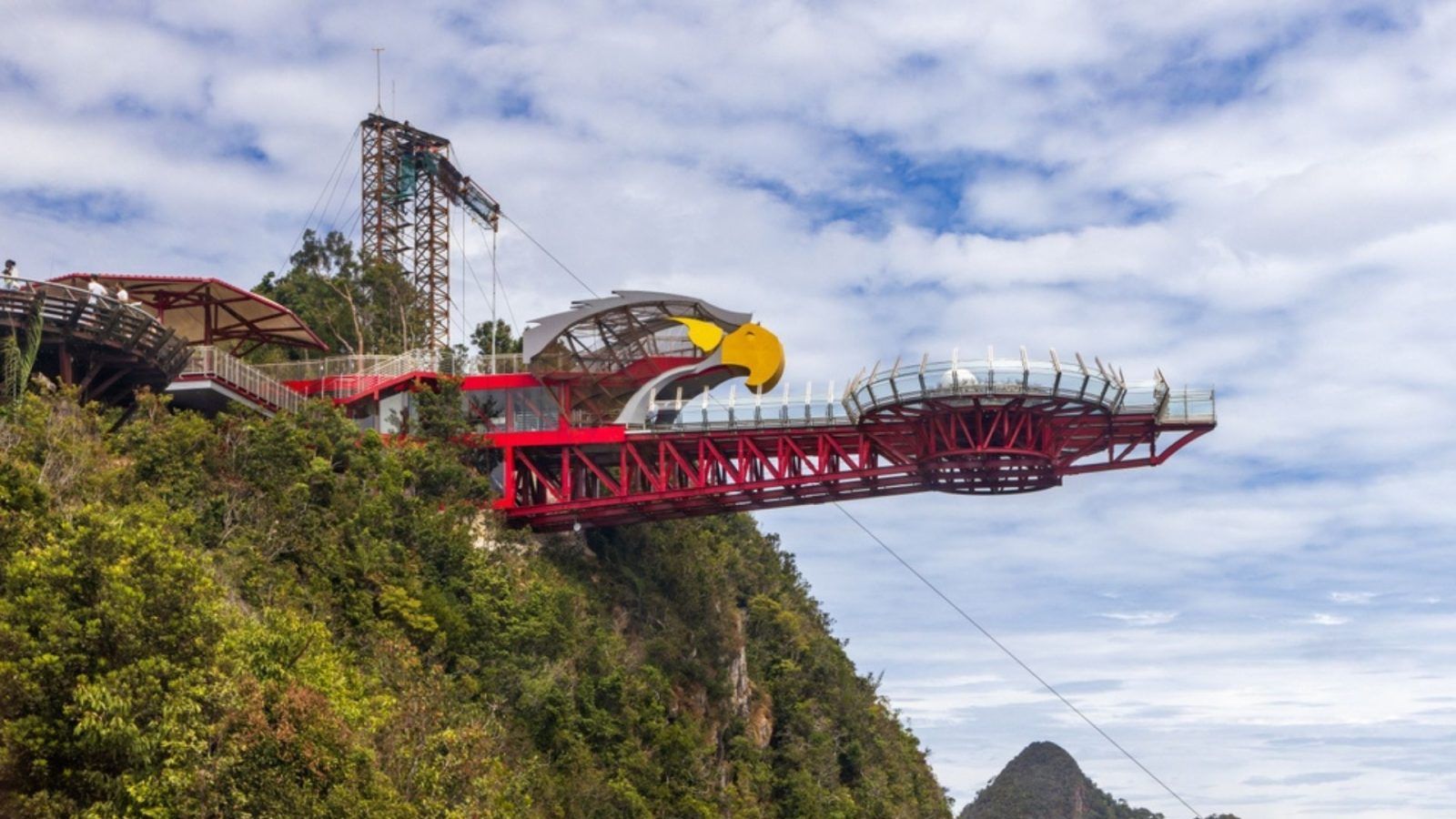 World's Longest Free Standing Skywalk With Glass Bottom In Langkawi