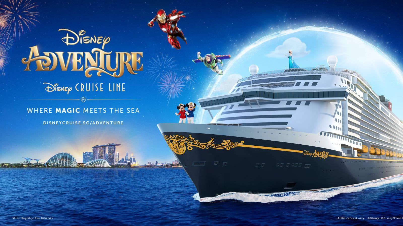 The Magical Disney Cruise Line Is Set To Dock In Singapore!
