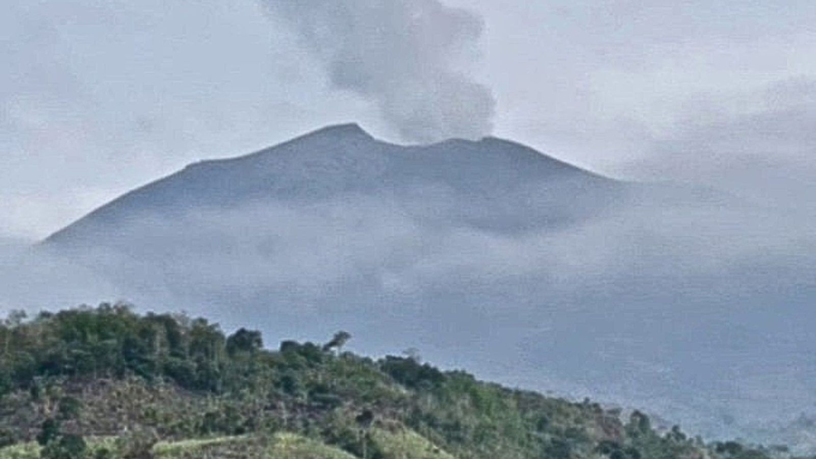 Kanlaon Volcano Philippines 🇵🇭 Kanlaon Volcano Eruption In The