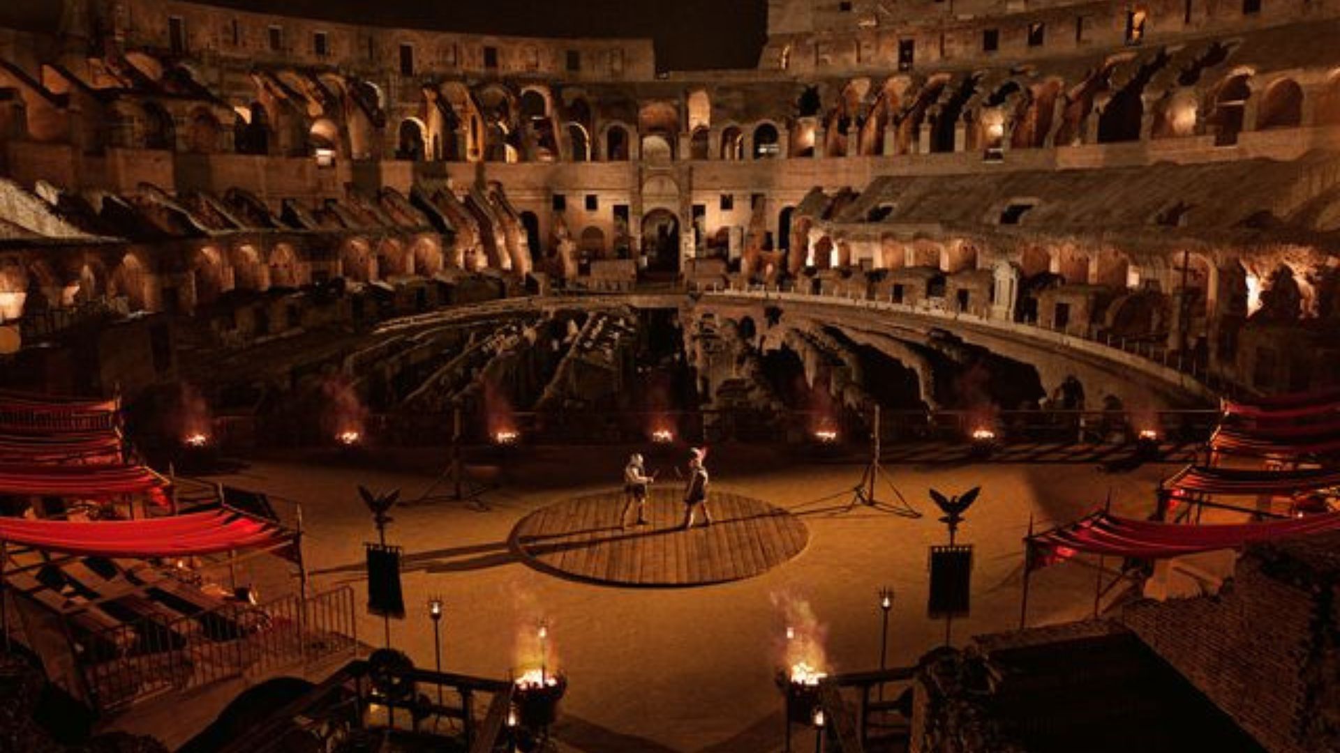 You Can Visit The Colosseum After Hours To Watch A Gladiator Fight