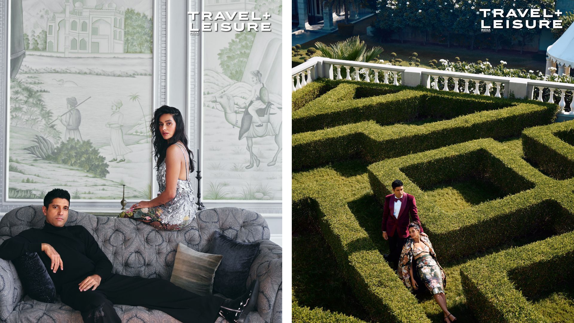 Basking In Opulence With Shibani & Farhan Akhtar At Raffles Udaipur