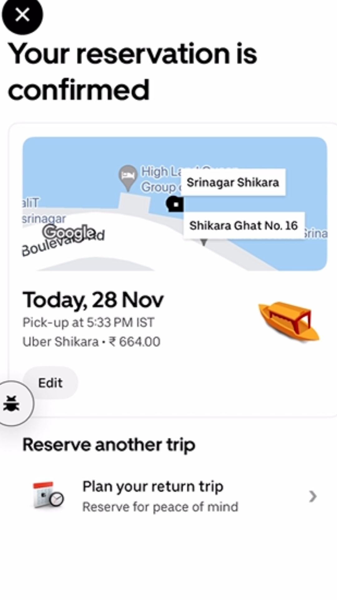 Uber Shikara In Srinagar: You Can Now Pre-Book Your Boat Ride Online