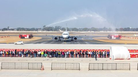 Noida International Airport's First Flight Validation Test Successful