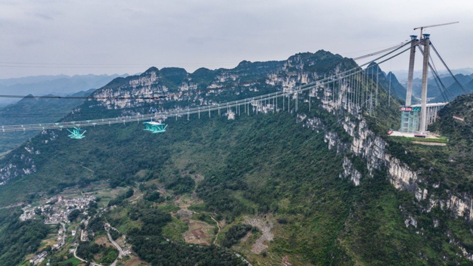 Huajiang Grand Canyon Bridge: World’s Tallest Structure To Open In June
