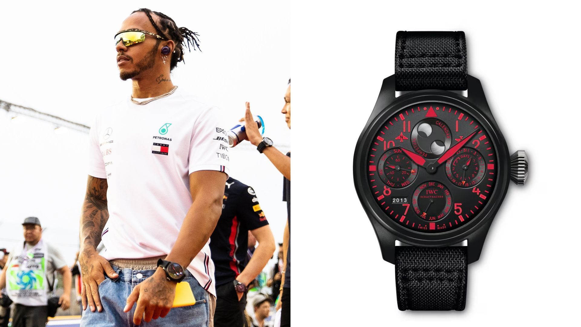 The Watch Collection Of Lewis Hamilton And Charles Leclerc