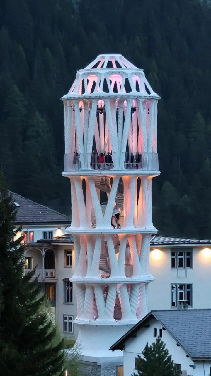 Tor Alva: The Tallest 3D Printing Building Opens In The Swiss Alps
