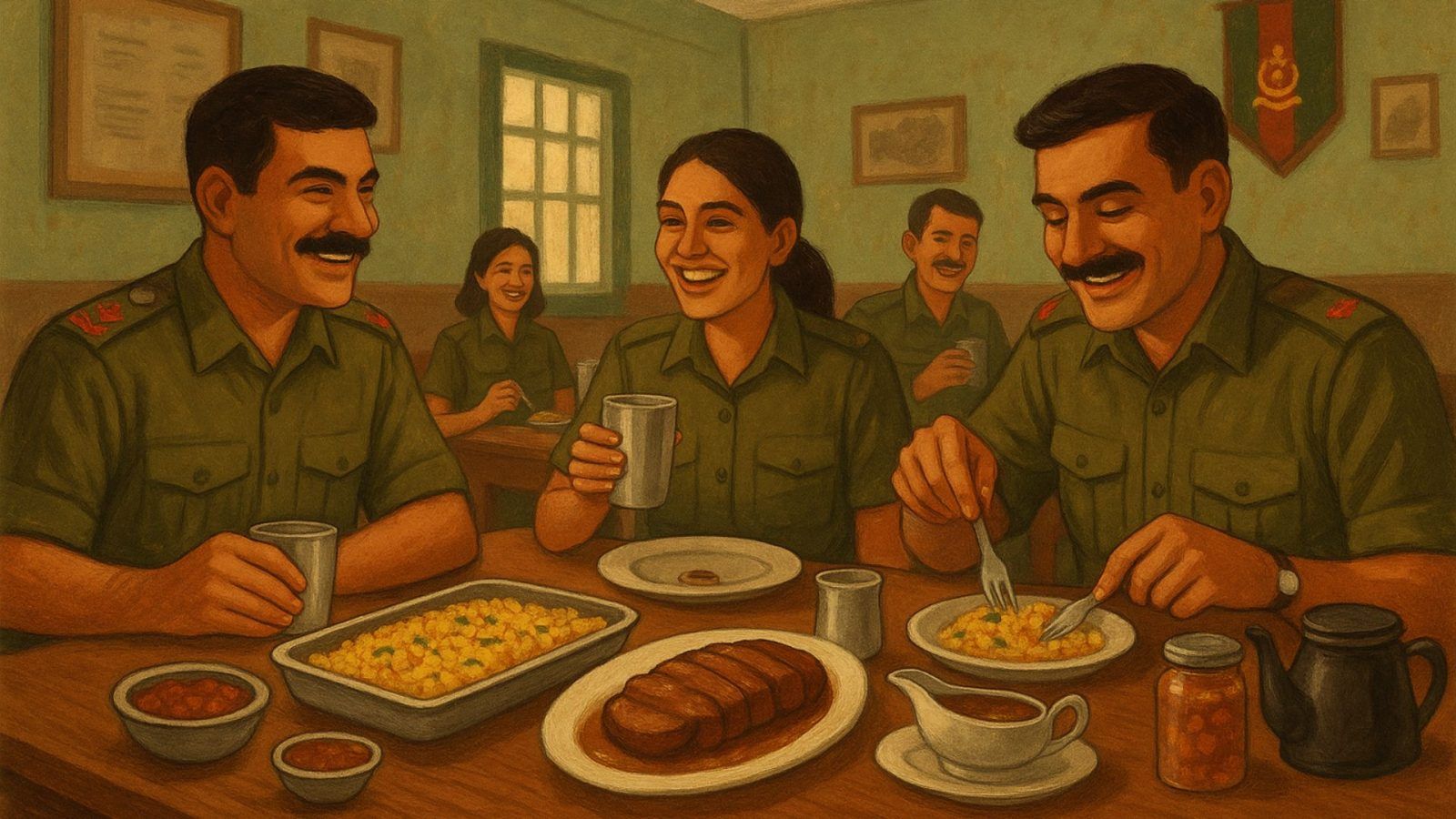 For the Indian Army, the mess means a lot more than Tipsy Pudding