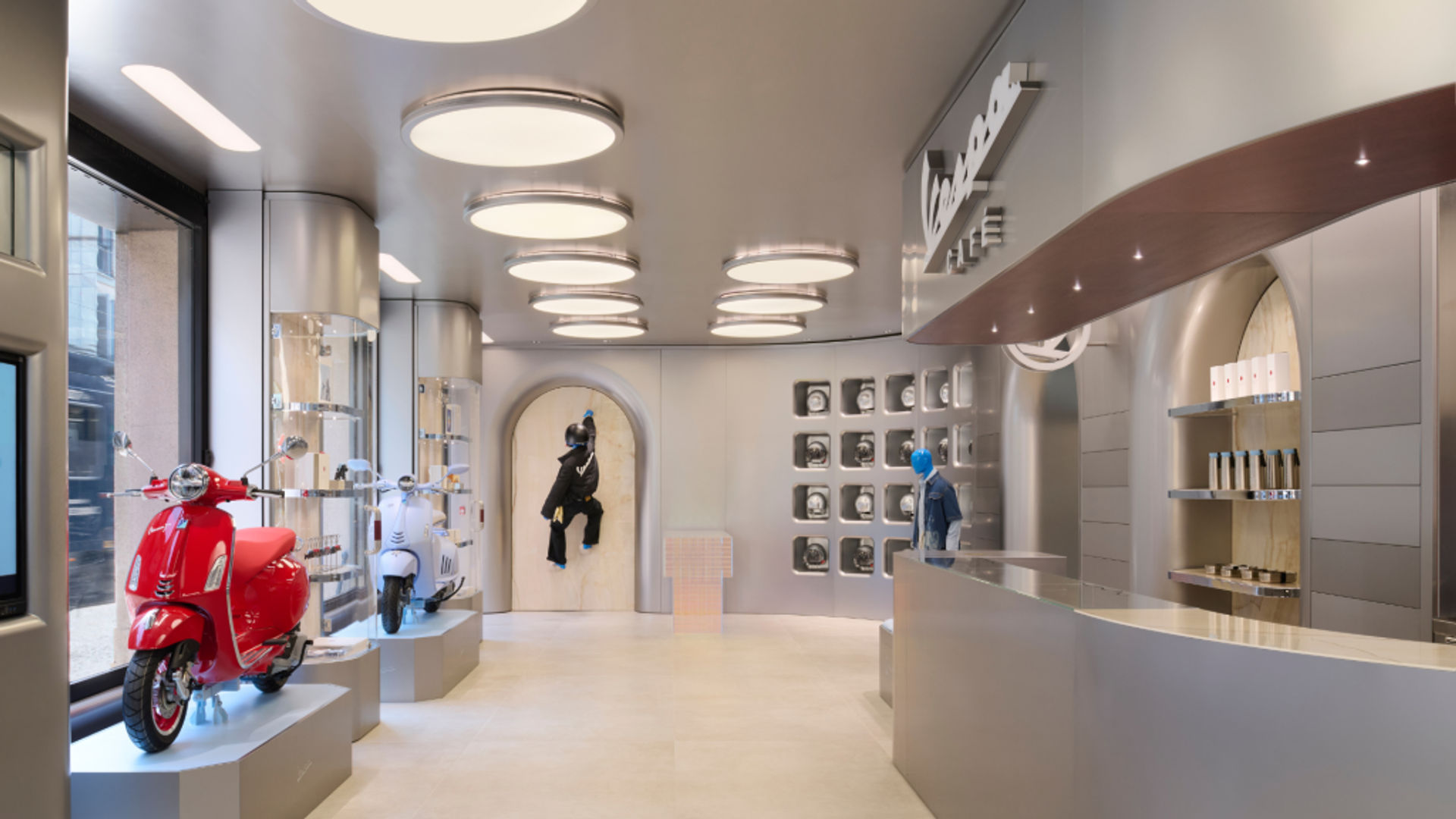 VESPA THE EMPTY SPACE Arrives In Milan With Bold Minimalism