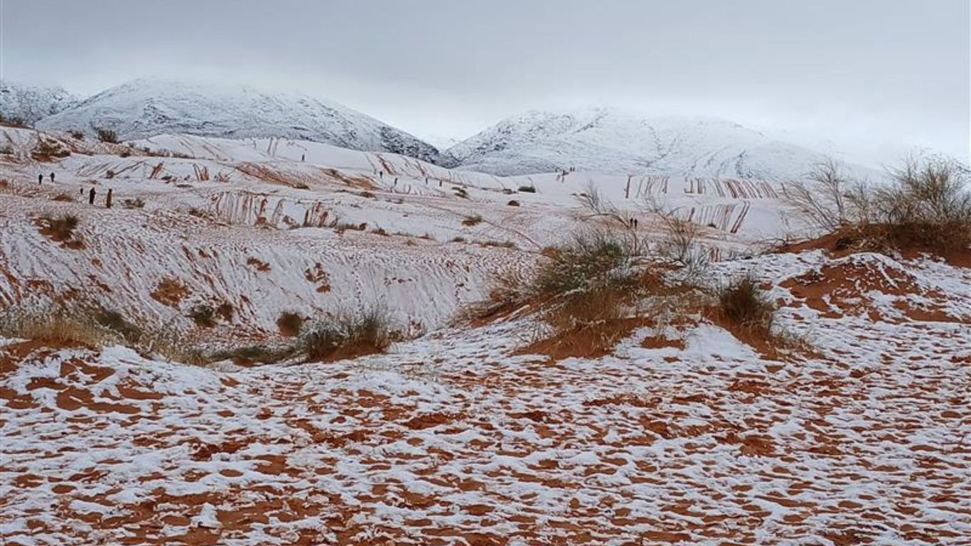 Snow In Desert? These Arid Landscapes Turn Pure White During Winter