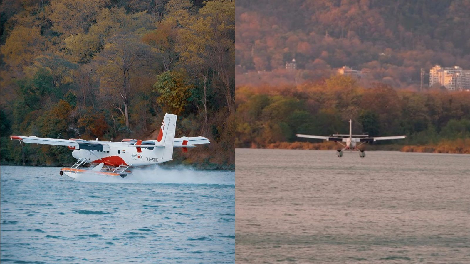 India's First Commercial Seaplane Completes First Test Flight In Rishikesh