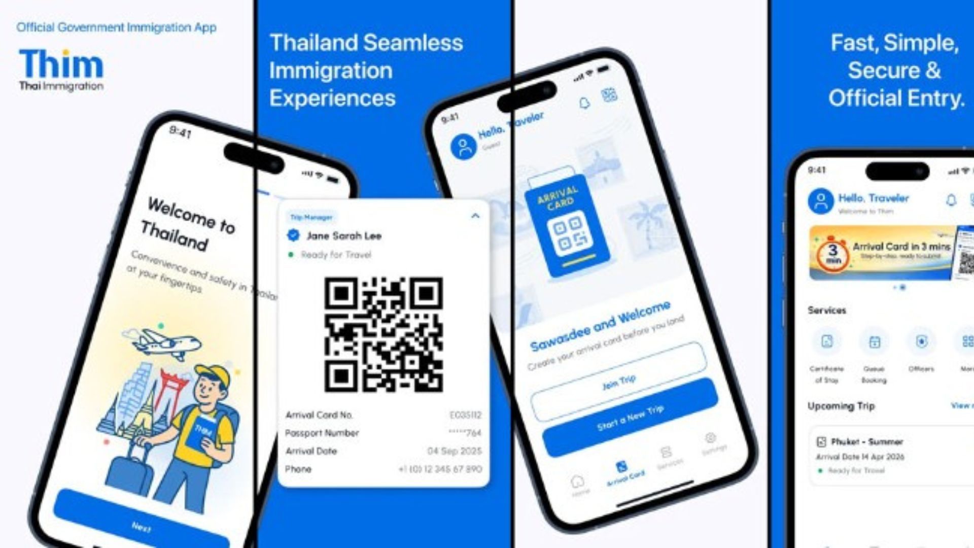 Thailand Immigration Bureau To Launch The THIM App: Key Details