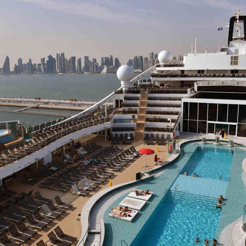 This Cruise Ship Has The Largest Dry Slide At Sea, A Gin Bar, And 14 ...