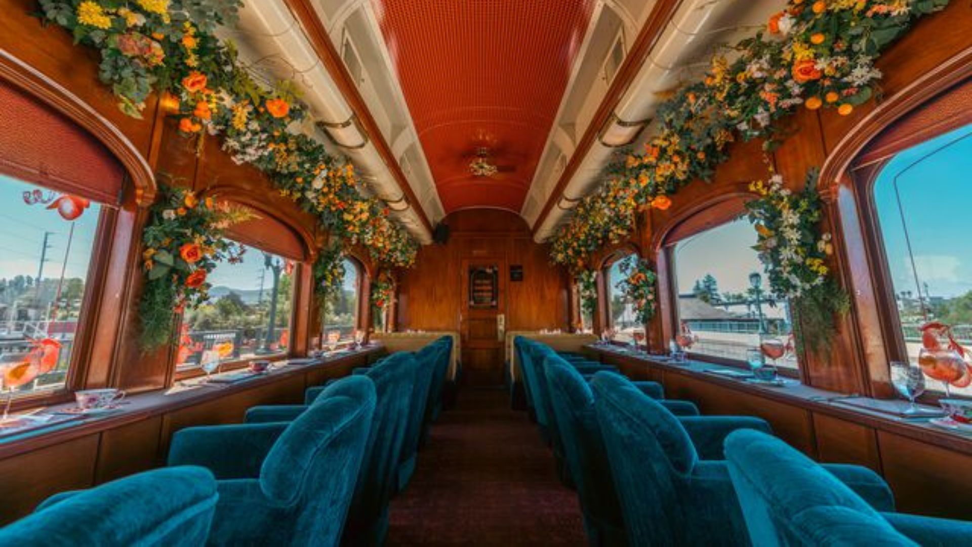 Napa Valley Wine Train Has A Secret Garden Afternoon Tea Experience