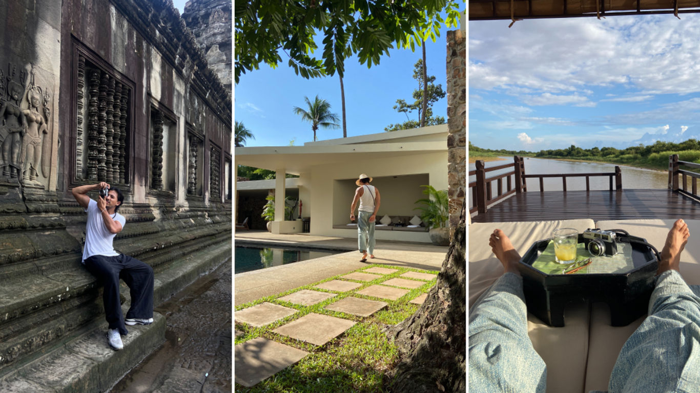 Video: Actor Joseph Angelo Finds Peace in Luang Prabang & Siem Reap