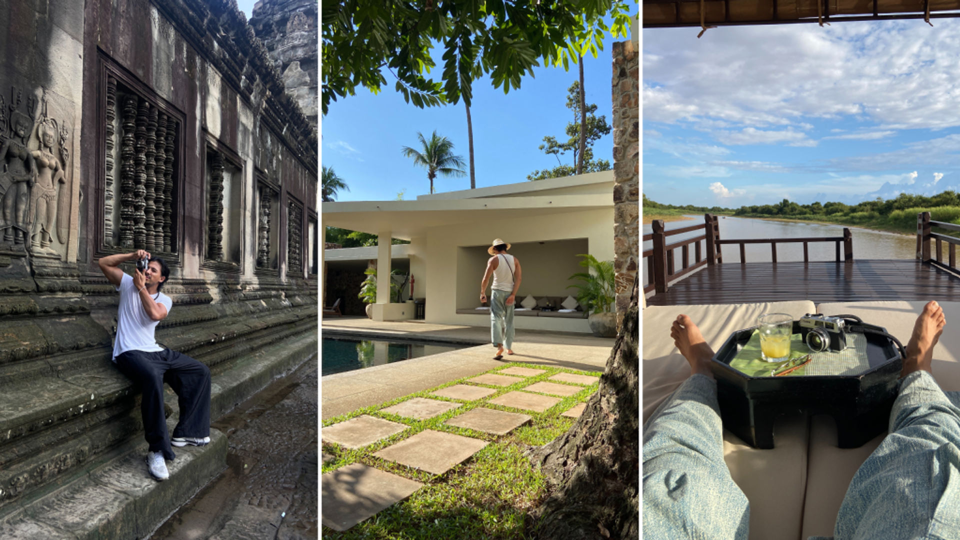 Video: Actor Joseph Angelo Finds Peace in Luang Prabang & Siem Reap