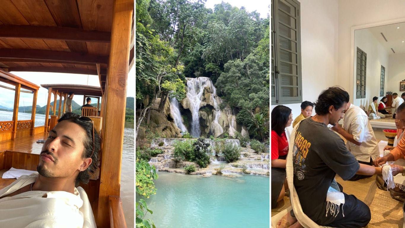 Video: Actor Joseph Angelo Finds Peace in Luang Prabang & Siem Reap