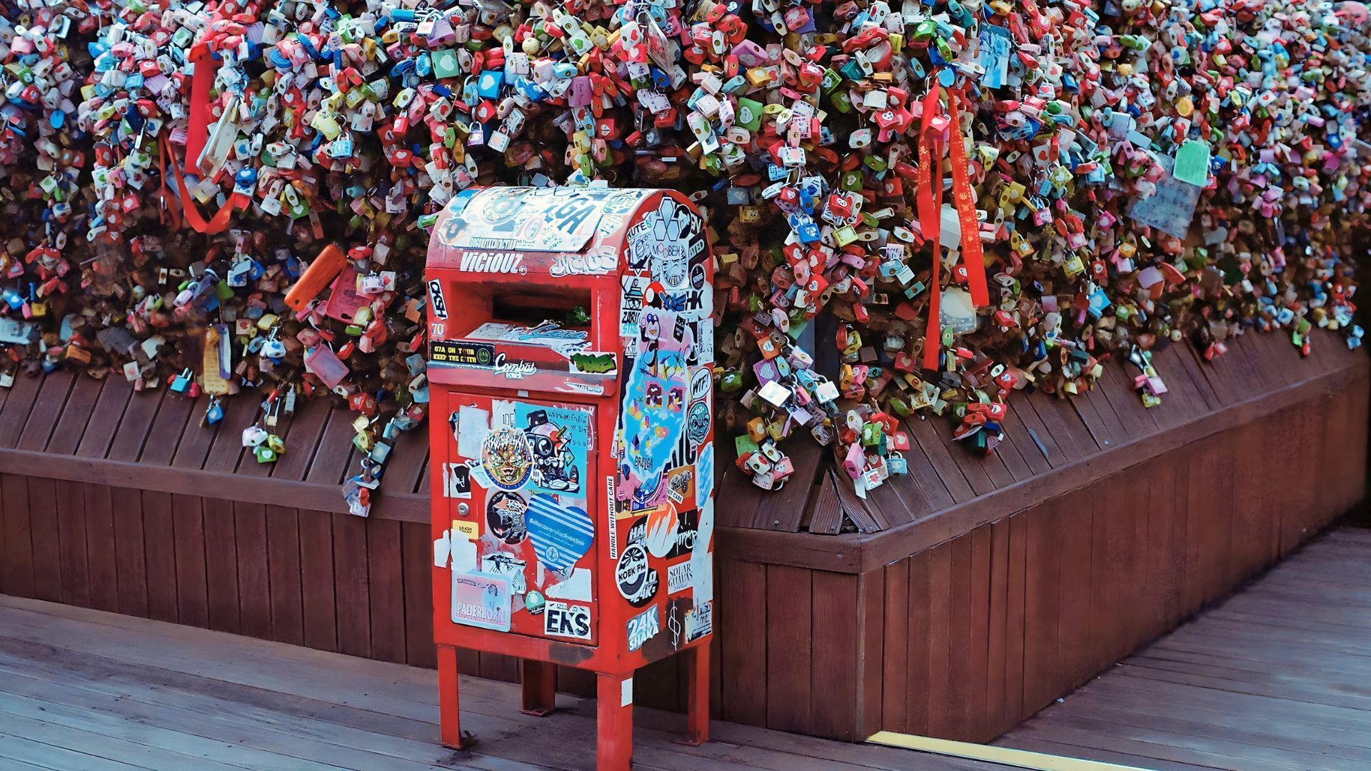 The Most Beautiful Love Lock Bridges Around The World