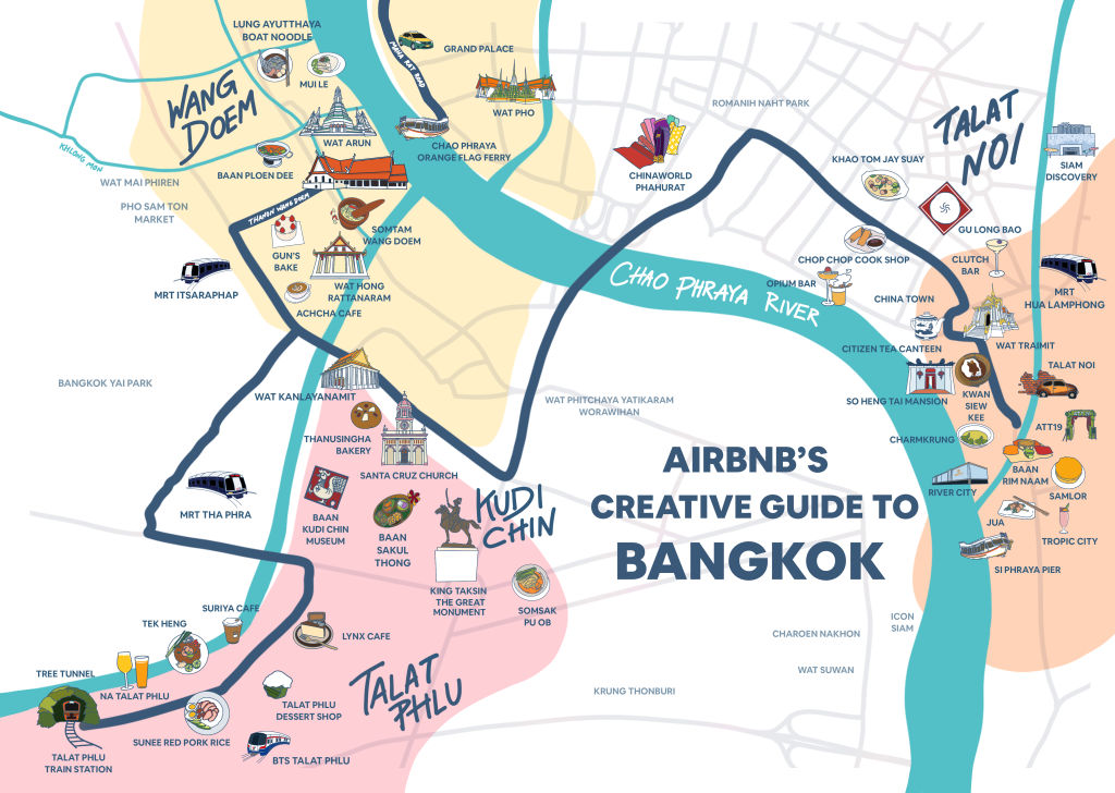 A Guide to 3 of Bangkok's Coolest Neighborhoods with Airbnb