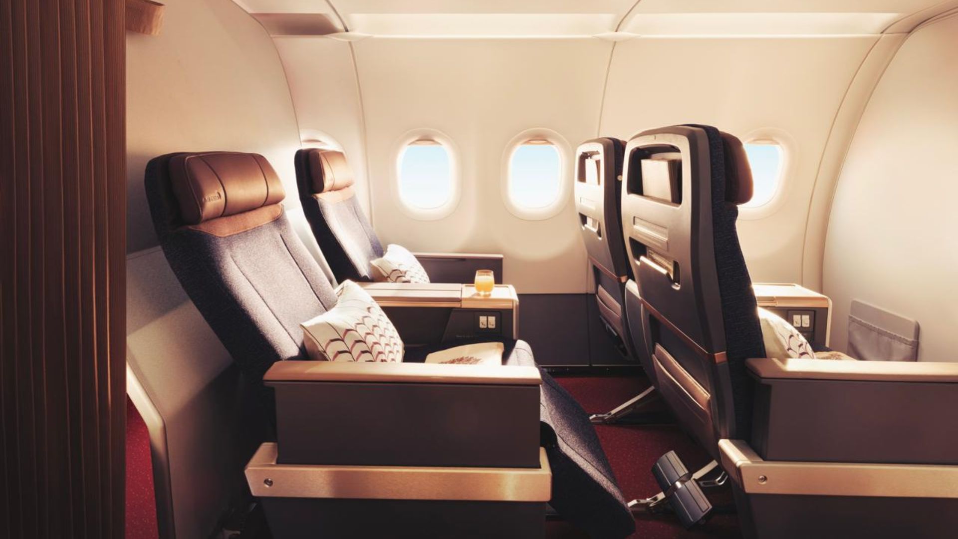 Air India A320 Fleet's New Business, Premium Economy & Economy Seats